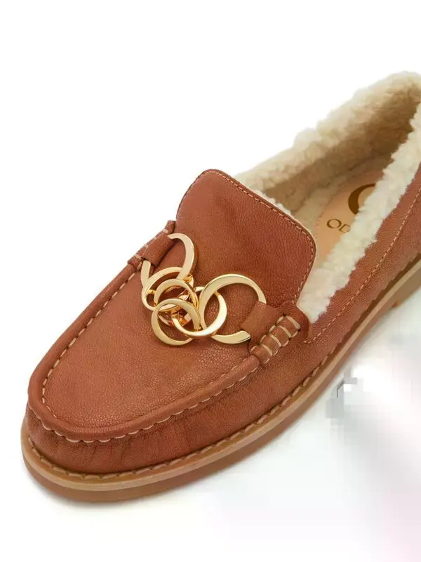 ODISSI Multi-o Chain Lined Loafers