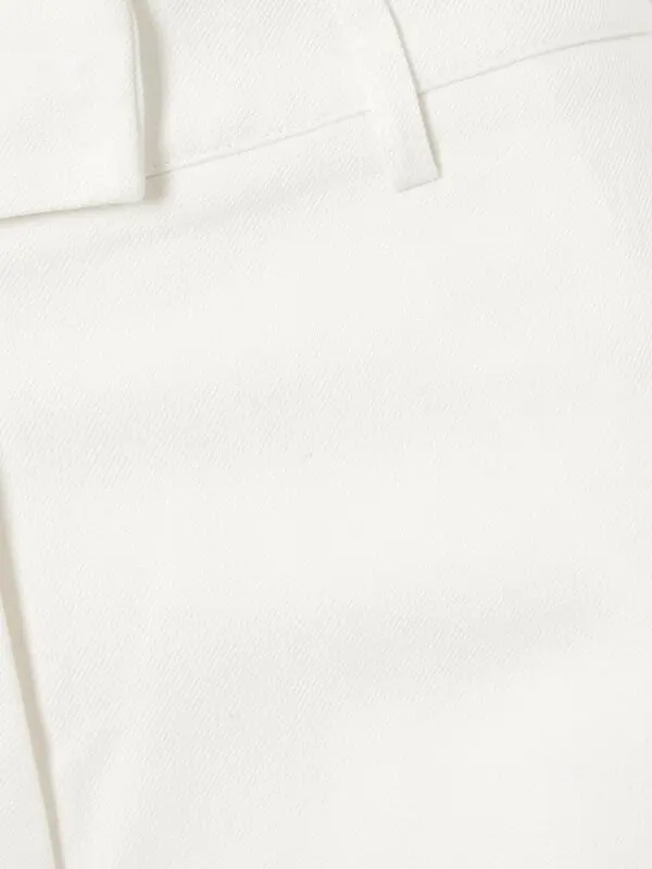 THE FRANKIE SHOP Brickell Twill Wide-leg Pants