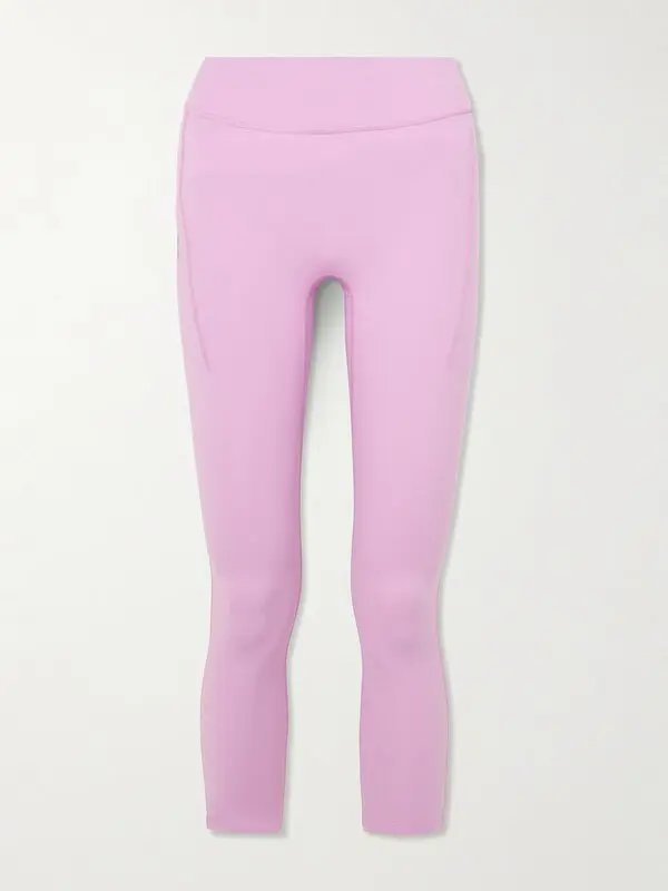 On Performance 7/8 Stretch Recycled-jersey Leggings - Pink