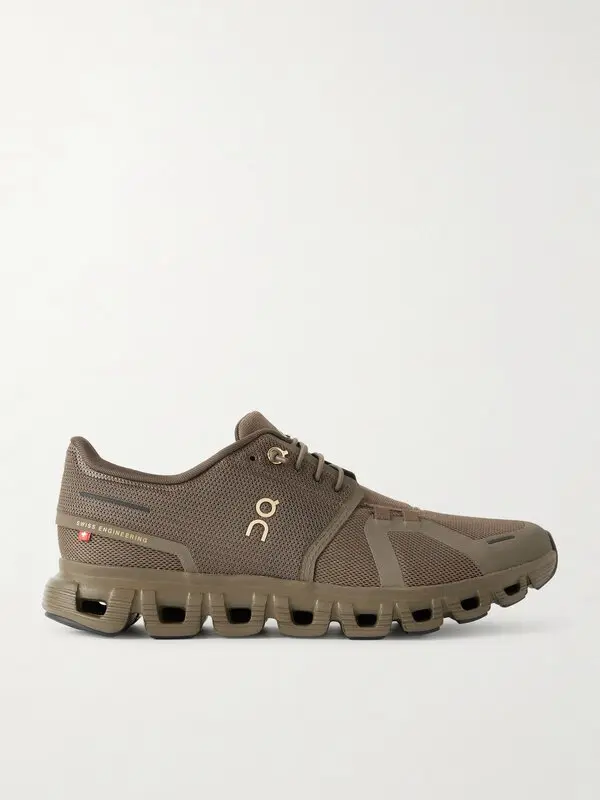 On Cloud 6 Mesh Sneakers - Green