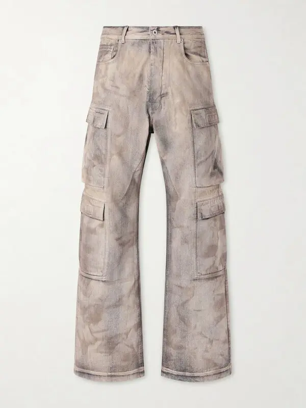 Rick Owens Straight-leg Cargo Jeans