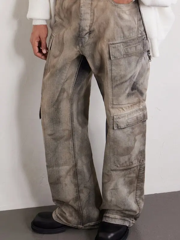Rick Owens Straight-leg Cargo Jeans