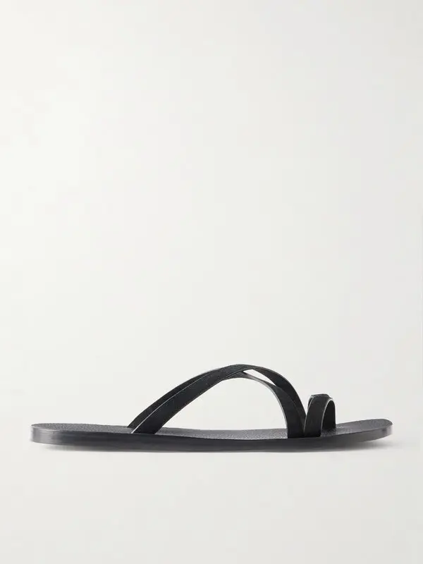 TOM FORD Alfred Suede Sandals - Black