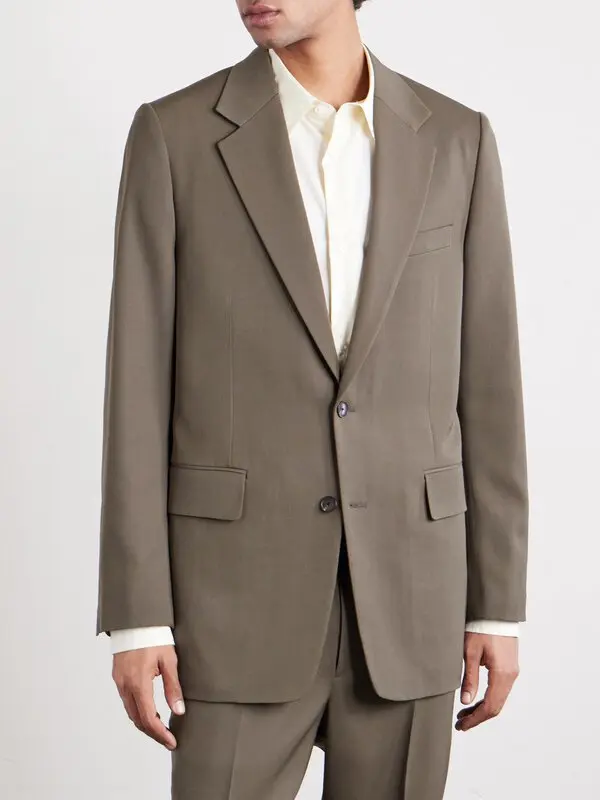 Auralee Wool-gabardine Blazer