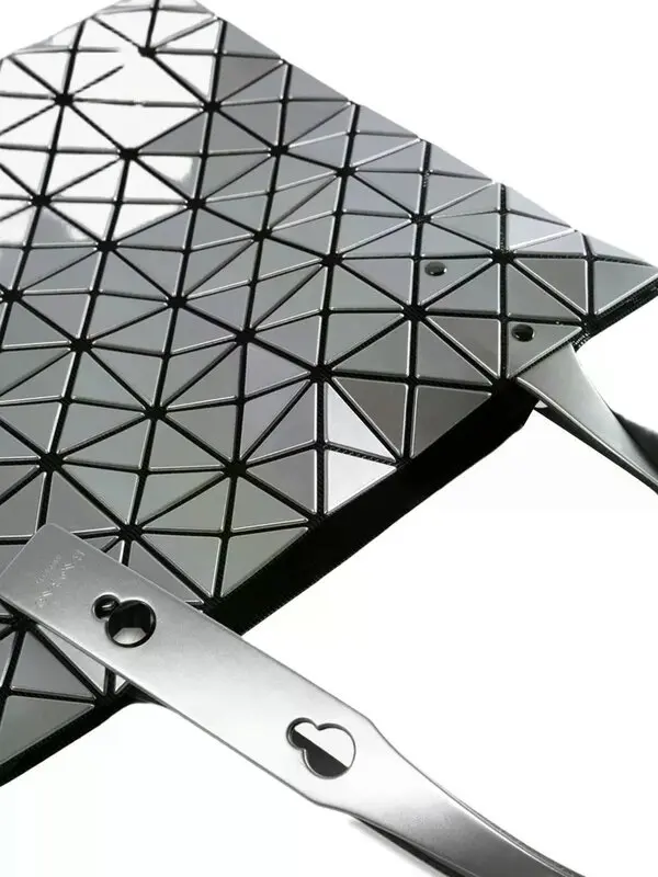 Issey Miyake Lucent Geometric Tote - Silver