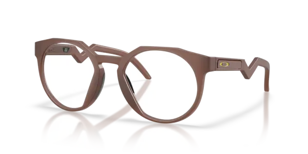 Oakley Hstn Rx Eyeglasses - Transparent Mahogany