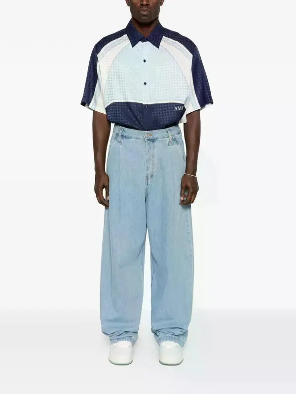 Amiri Panelled Button Shirt