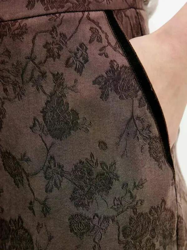 HOSS INTROPIA Floral-patterned Trousers