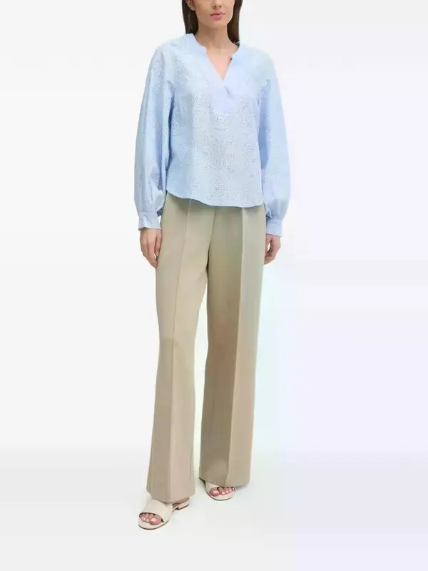 MOS MOSH Perforated Blouse