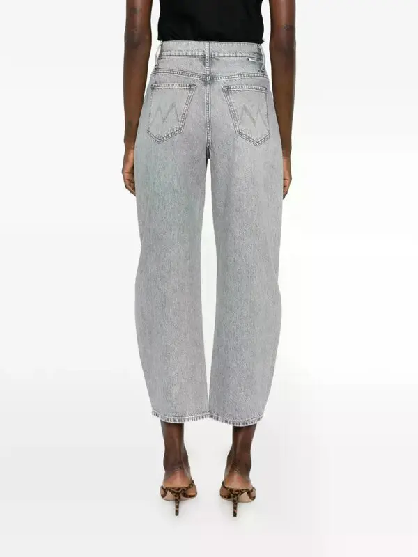 MOTHER Paneled High-waisted Jeans