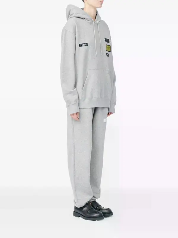 MAISON MARGIELA Patch Hooded Jacket - Grey