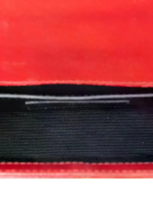 Saint Laurent 2014 Small Monogram Kate Crossbody Bag - Red