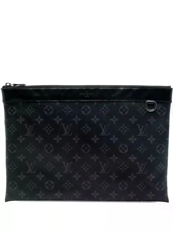 LOUIS VUITTON Monogram Eclipse Discovery Pochette Gm