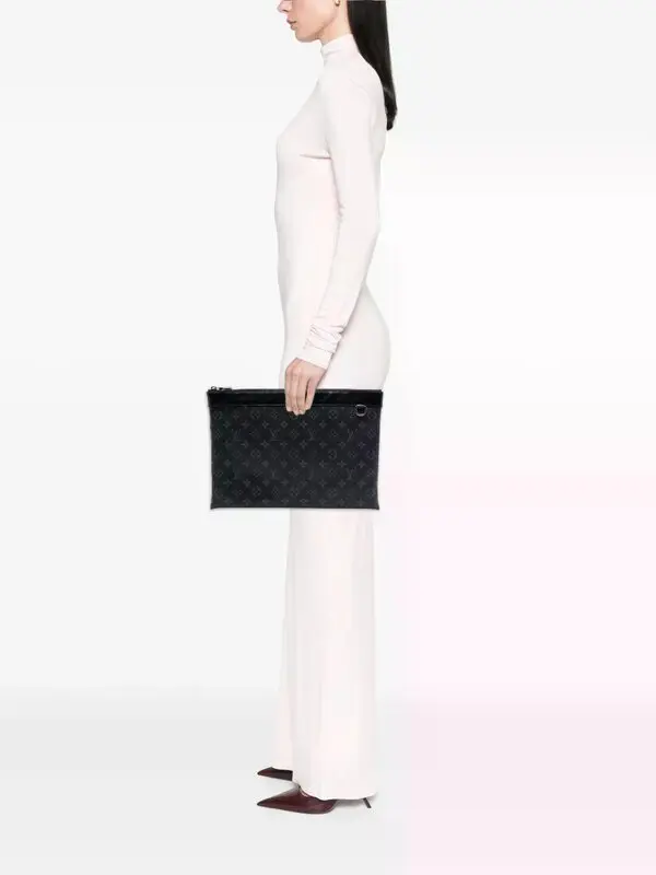 LOUIS VUITTON Monogram Eclipse Discovery Pochette Gm