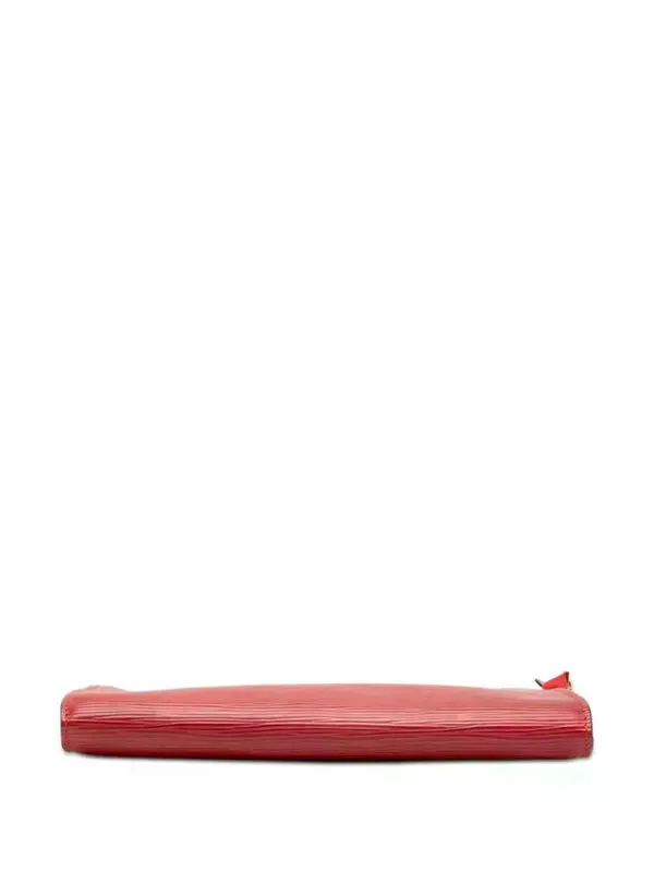 LOUIS VUITTON 1999 Epi Pochette Accessoires Shoulder Bag - Red