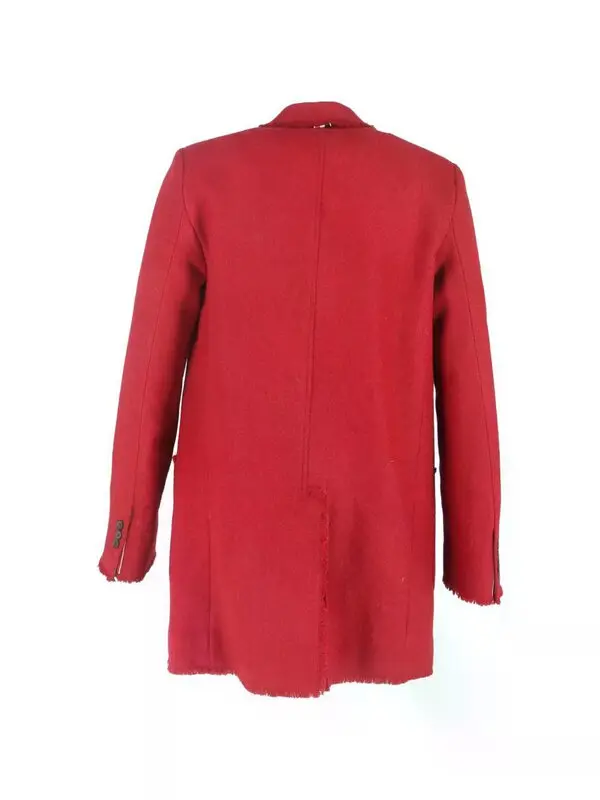 Thom Browne Single-breasted Frayed Blazer