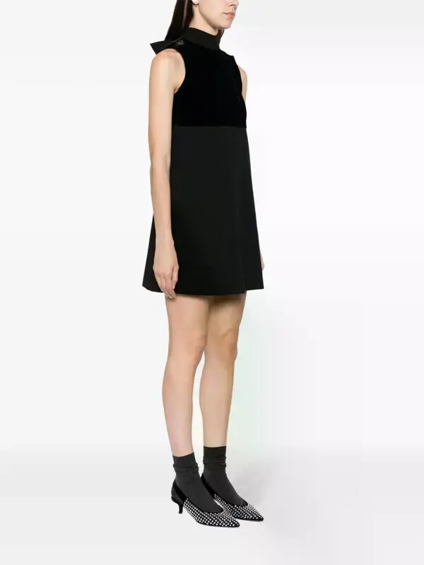 Staud Quant Bow-detail Minidress