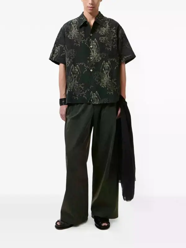 Our Legacy Every Paisley Shirt - Black
