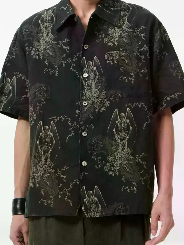 Our Legacy Every Paisley Shirt - Black