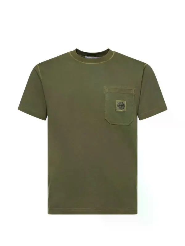 Stone Island Logo Patch T-shirt