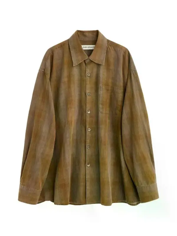 Our Legacy Borrowed Checked Shirt