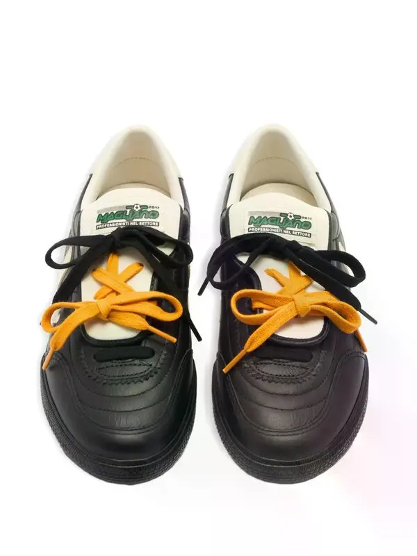 VEJA Panenka Leather Sneakers - Black