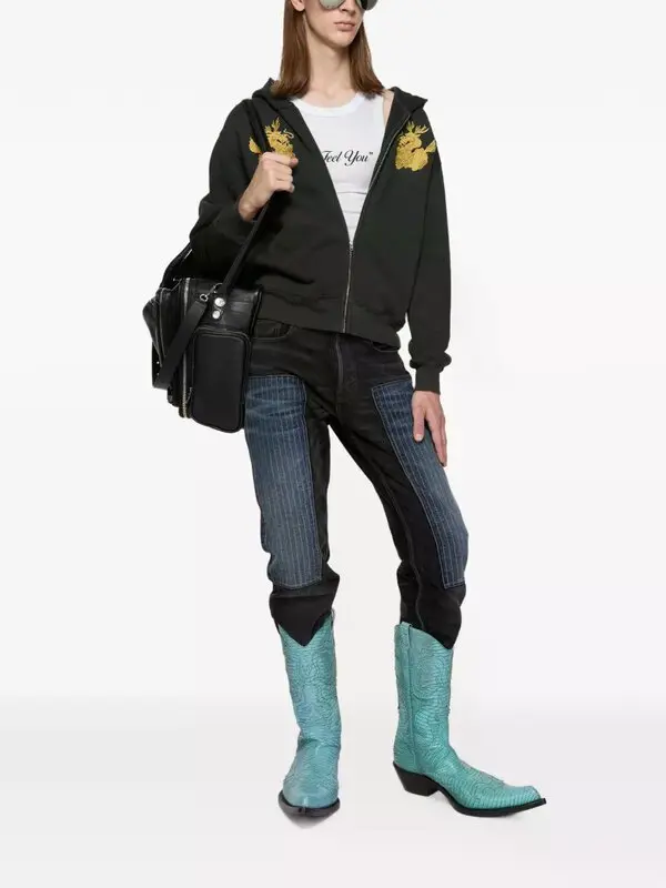 Acne Studios Logo-embroidered Hoodie