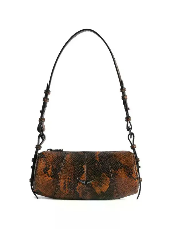 Zadig&Voltaire Snake-print Shoulder Bag
