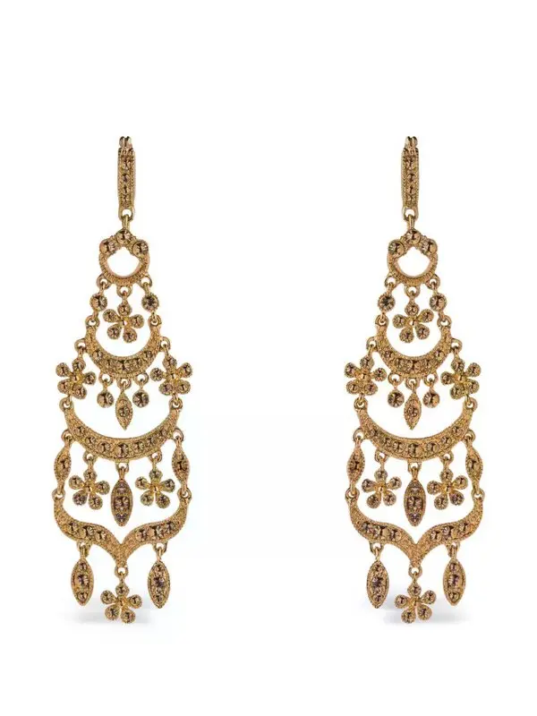 MONET Chandelier Drop Earrings - Gold