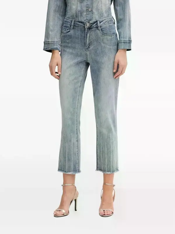 Joseph Ribkoff Rhinestone Embellished Jeans