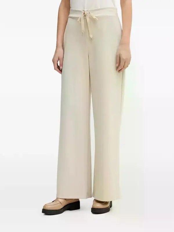 Joseph Ribkoff Drawstring Wide Leg Trousers
