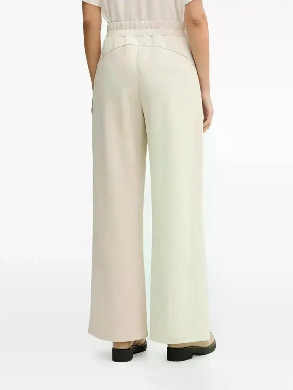 Joseph Ribkoff Drawstring Wide Leg Trousers