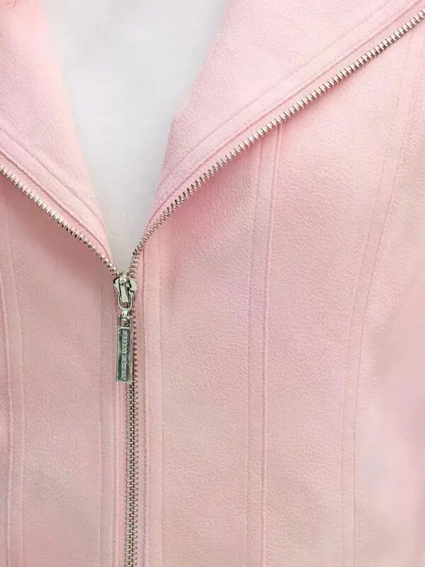 Joseph Ribkoff Zip-up Biker Jacket