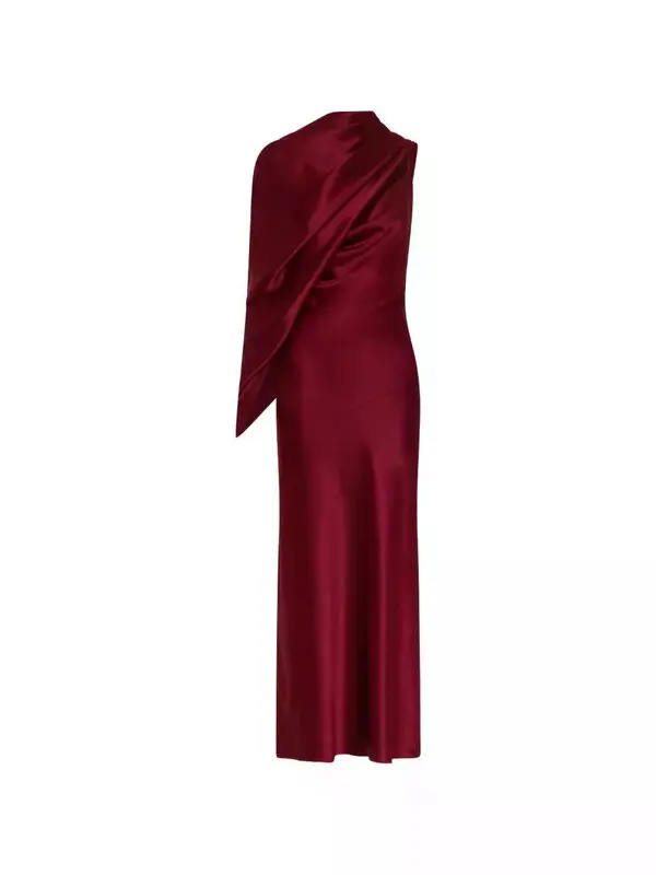 NICHOLAS Nelia Cowl-neck Maxi Dress