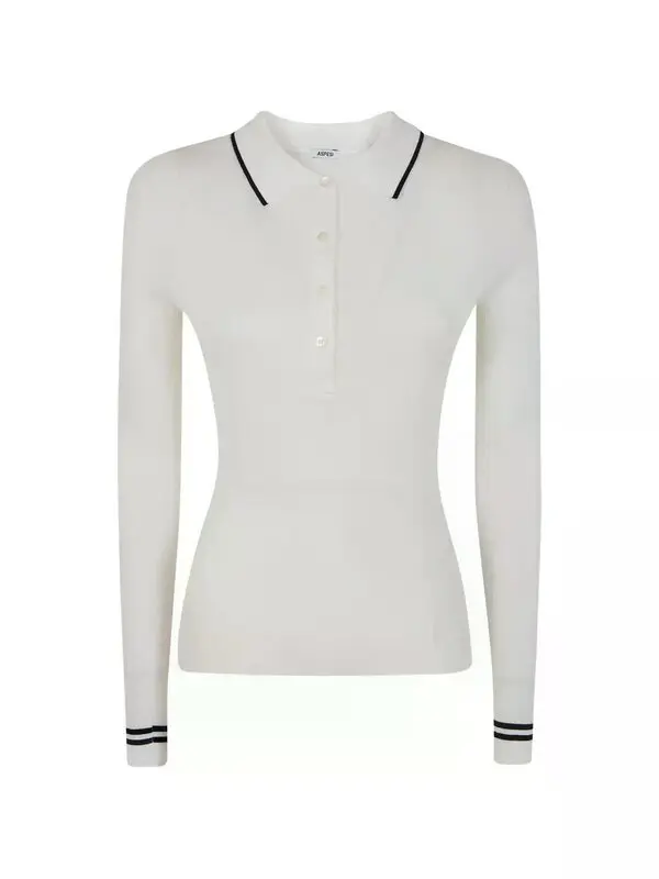 Aspesi Ribbed Polo Shirt