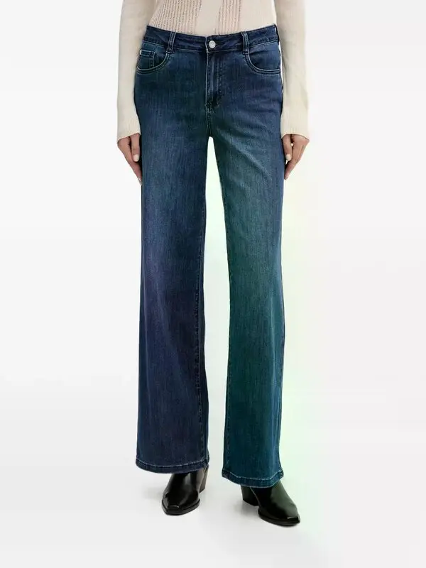 Joseph Ribkoff Wide-leg Denim Jeans