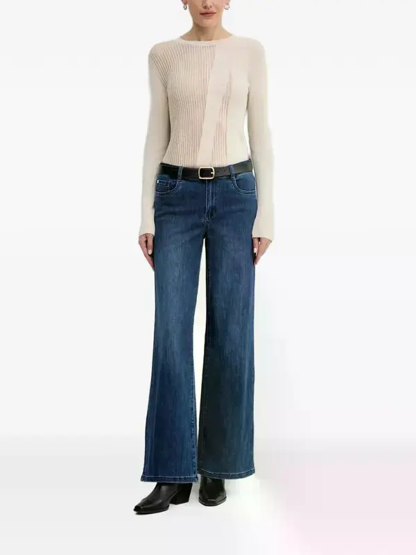 Joseph Ribkoff Wide-leg Denim Jeans