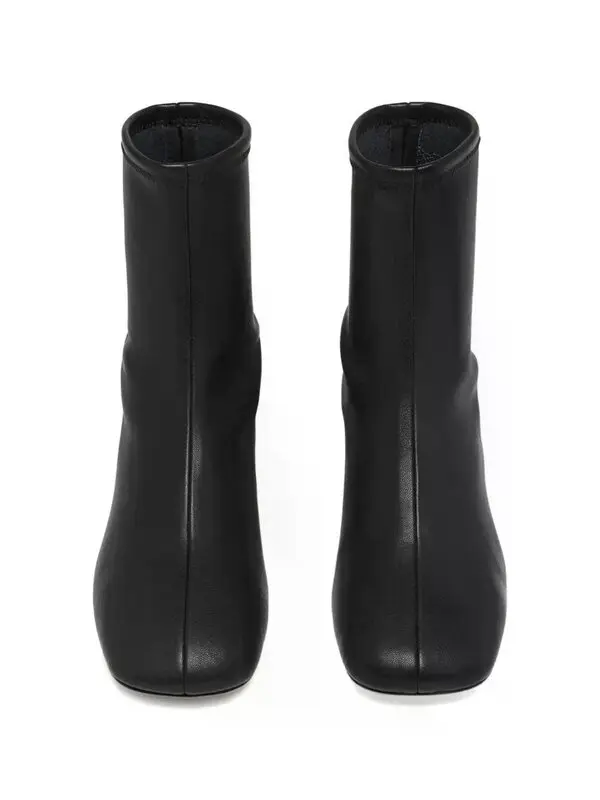 ODISSI Francoise Nappa Leather Ankle Boots