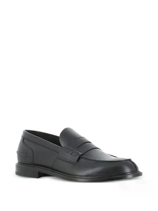 TASSINARI Leather Penny Loafers