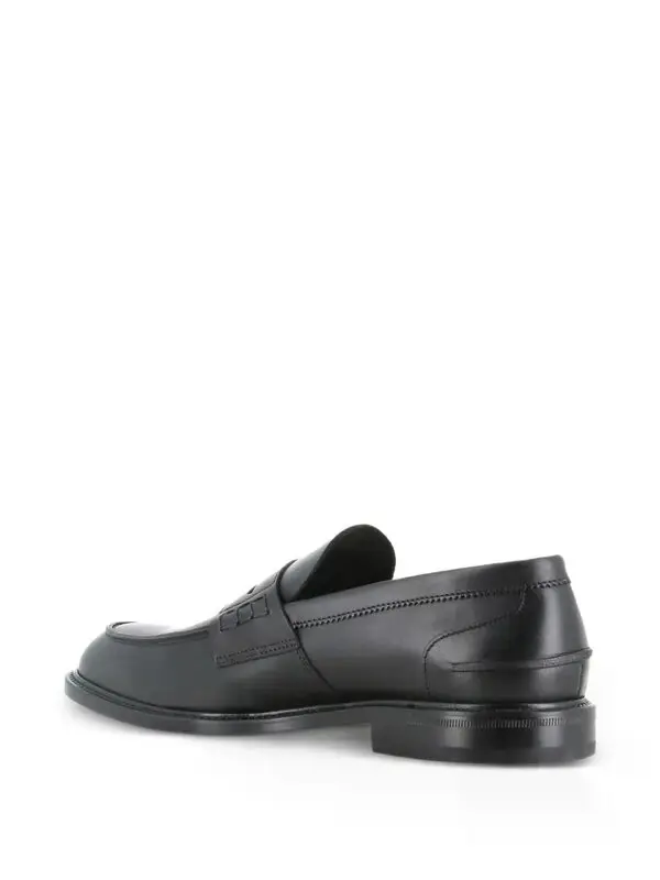 TASSINARI Leather Penny Loafers