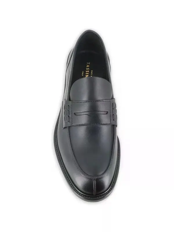 TASSINARI Leather Penny Loafers