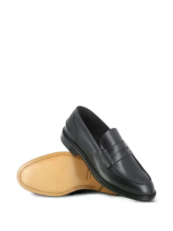TASSINARI Leather Penny Loafers