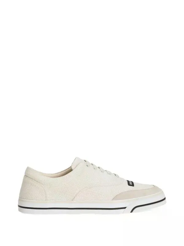 Dolce & Gabbana Sailing Linen Sneakers - Neutrals