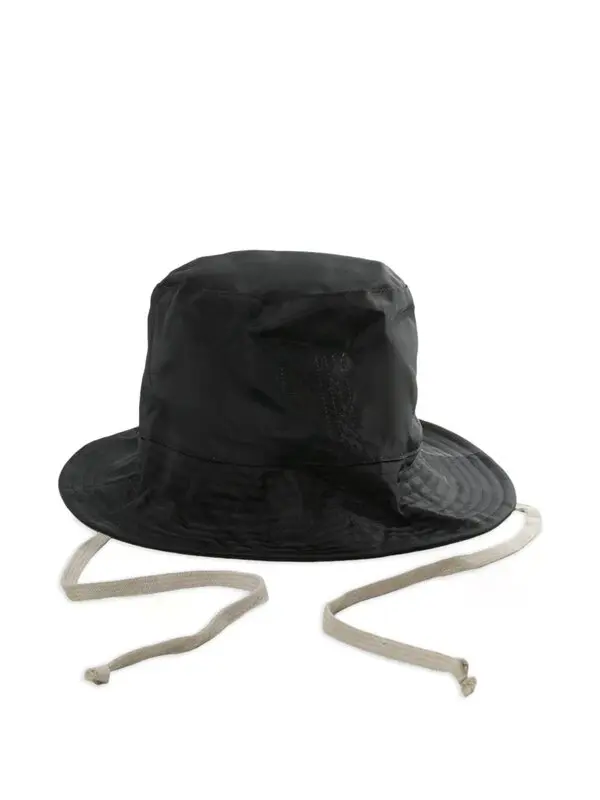 Rick Owens Tie-detailed Hat - Black