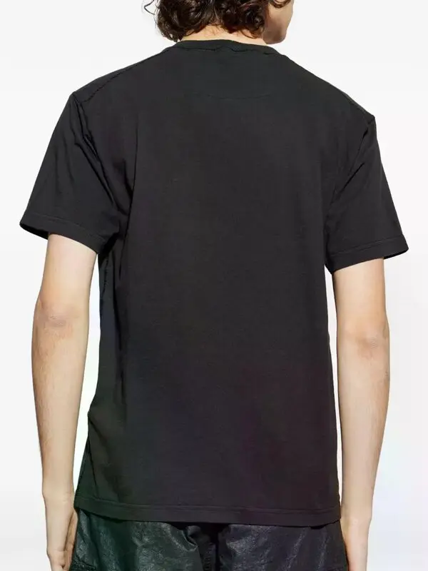 Stone Island 2100032 Organic Cotton Jersey 'fissato' Effect T-shirt