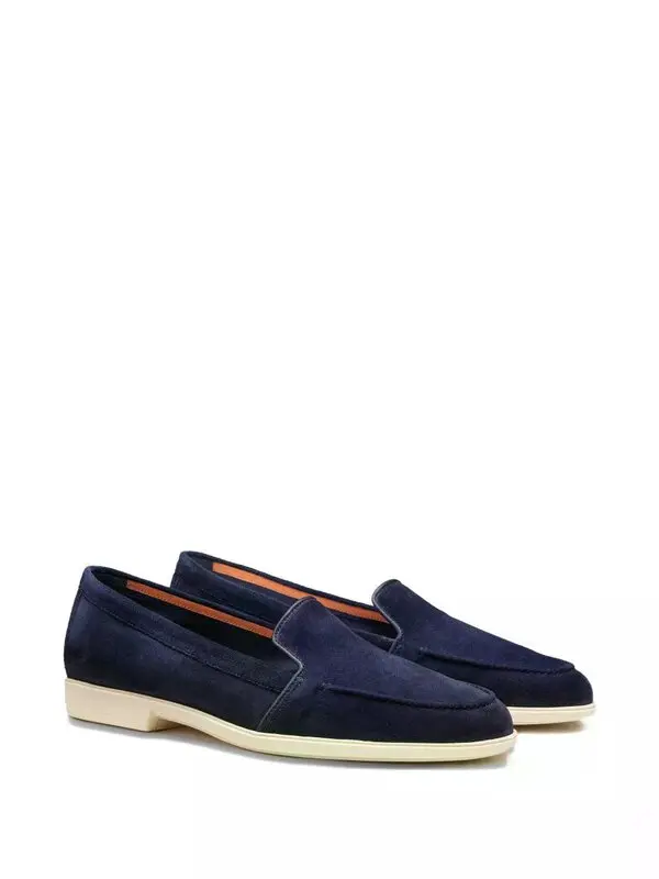 Santoni Round-toe Loafer