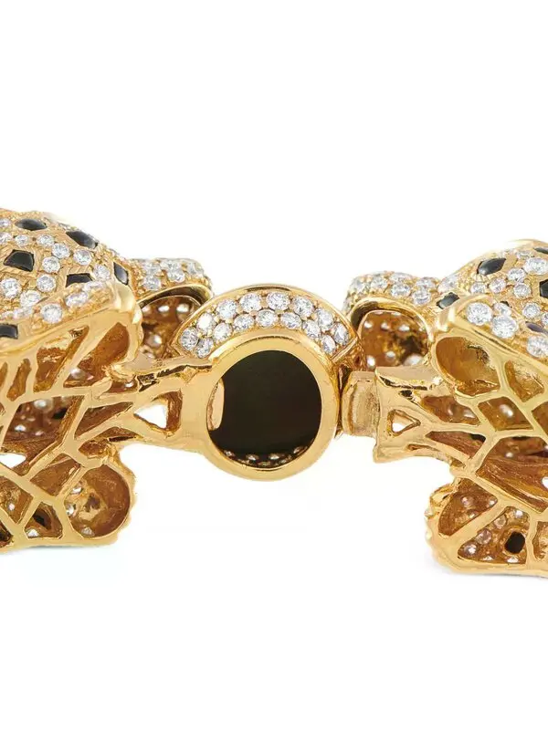 LB EXCLUSIVE Panther-embellished Diamond Ring