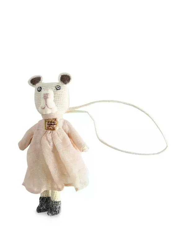SOPHIE DIGARD Lillemor Pilot Doll Keyring - Pink