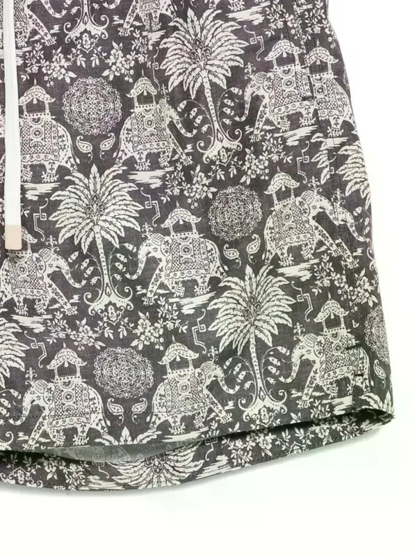 Eleventy Printed Swim Shorts