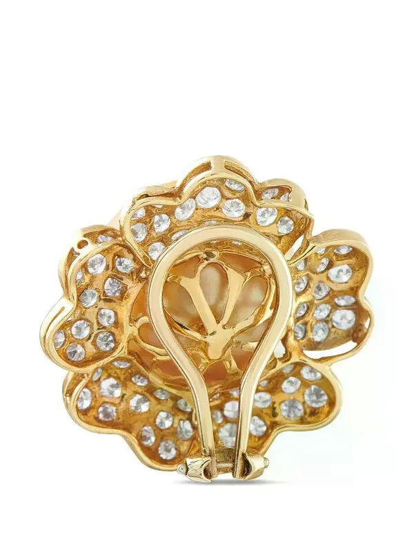 LB EXCLUSIVE Flower-shape Clip-on Earrings
